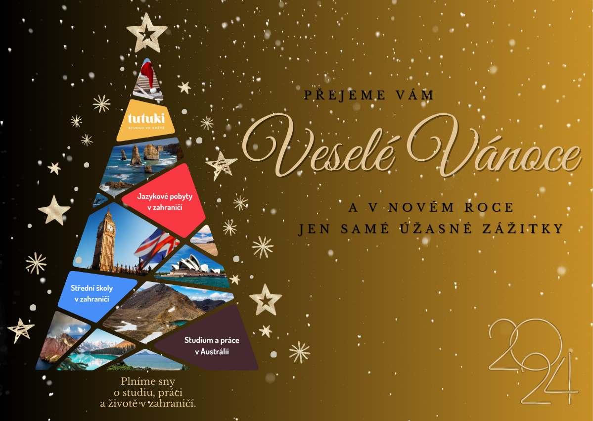 Krásné Vánoce a pohodový vstup do roku 2024! - Tutuki Austrálie
